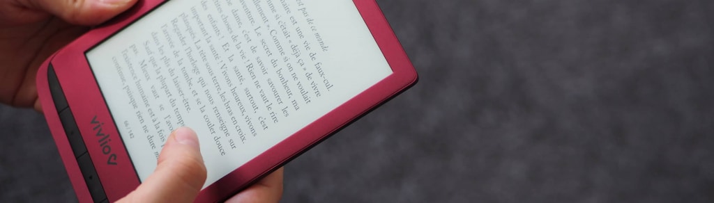 E-readers from the french brand Vivlio - Vivlio