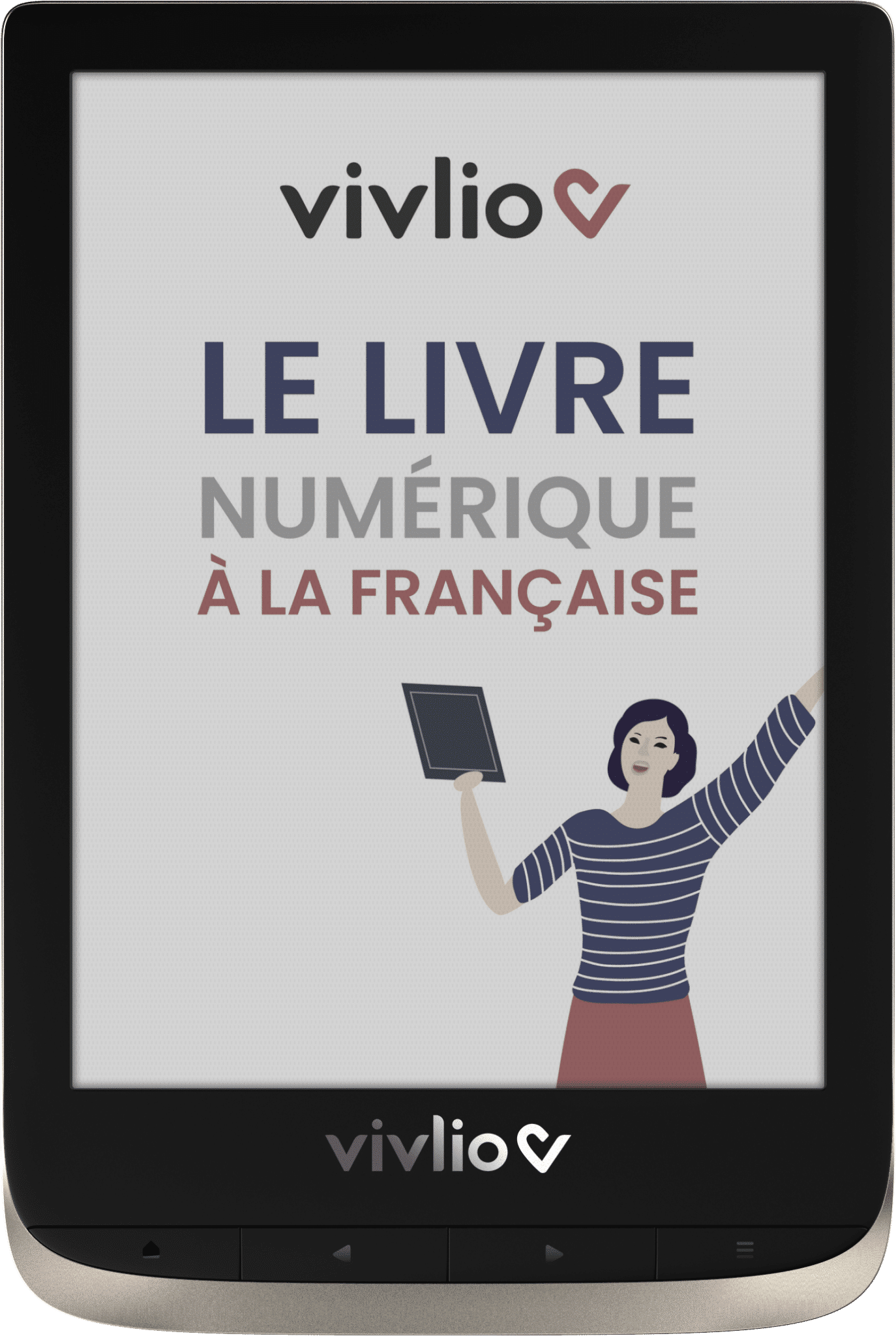 Liseuses de la marque française Vivlio- Vivlio