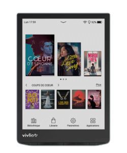 E-readers from the french brand Vivlio - Vivlio